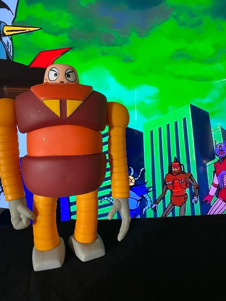 Machinder Shogun Warriors jumbo Boss Borot Rare Mexican Bootleg Figure ...