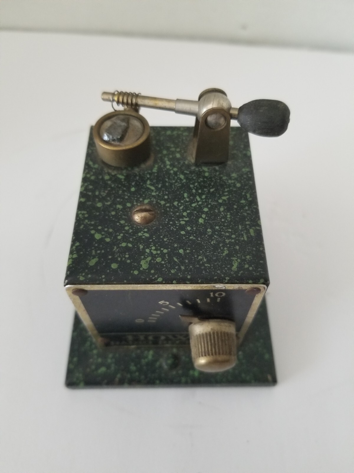 Vintage Antique Howe Crystal Radio Receiver Chicago IL USA Auto Product ...