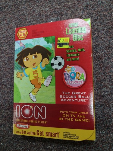 ION Educational Gaming System Learning Disc Dora The Great Soccer Ball ...