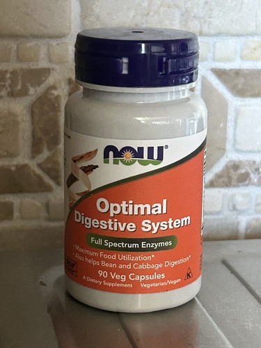 NOW Supplements, Optimal Digestive System, Full Spectrum Enzymes, 90 Veg Caps 733739029584| eBay