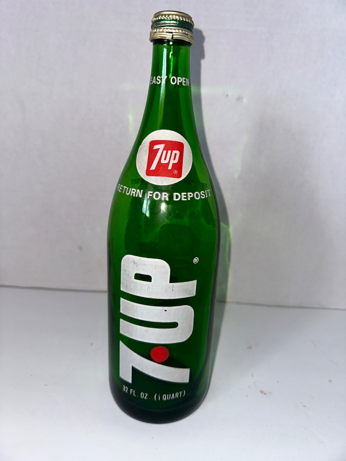 Vintage 7UP glass bottle 32oz | eBay