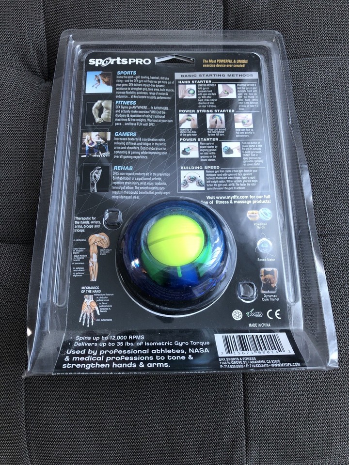 Pro Shot Gyro Exerciser Resistance Trainer Sports Pro Fitness Rehab ...