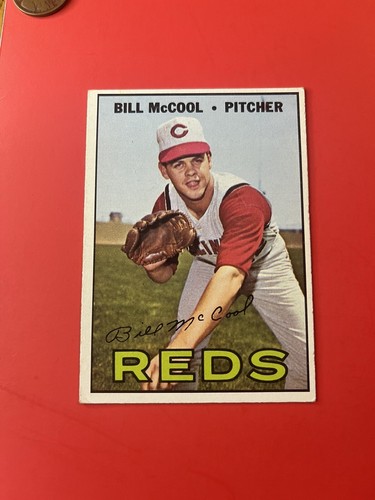 1967 Topps #353 Bill McCool - Cincinnati Reds Pitcher EX | eBay