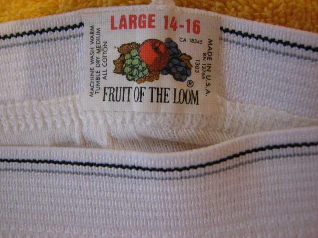 Who remembers Fruit of the Loom having a cornucopia in their logo ...