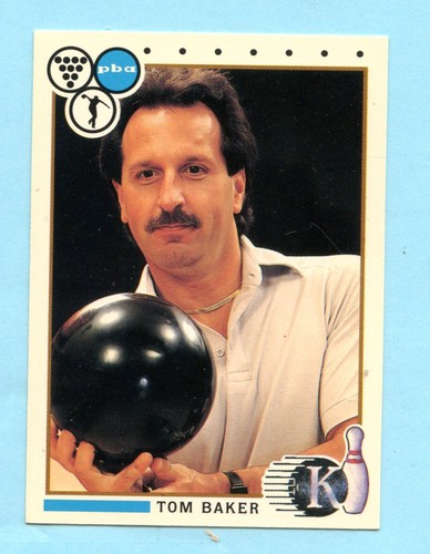 1990 PBA Kingpins Bowling # 73 Tom Baker Box 735 | eBay