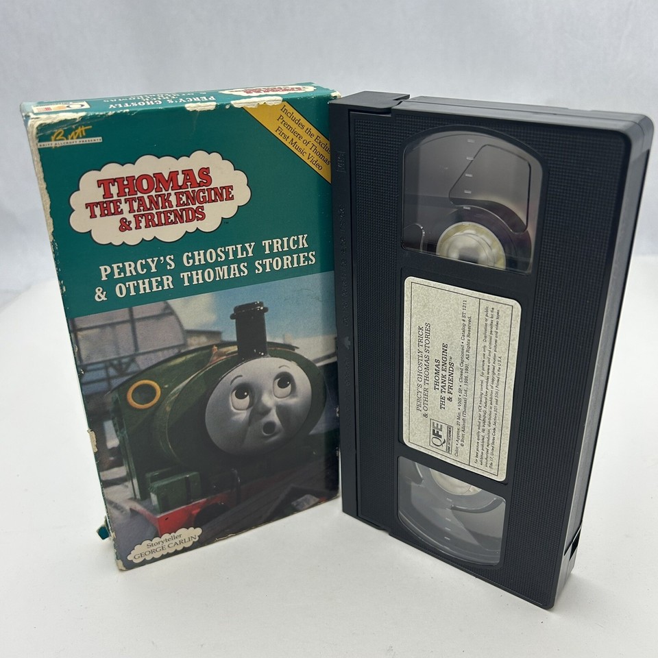 Thomas The Tank Engine & Friends Percy’s Ghostly Trick VHS Video Tape ...