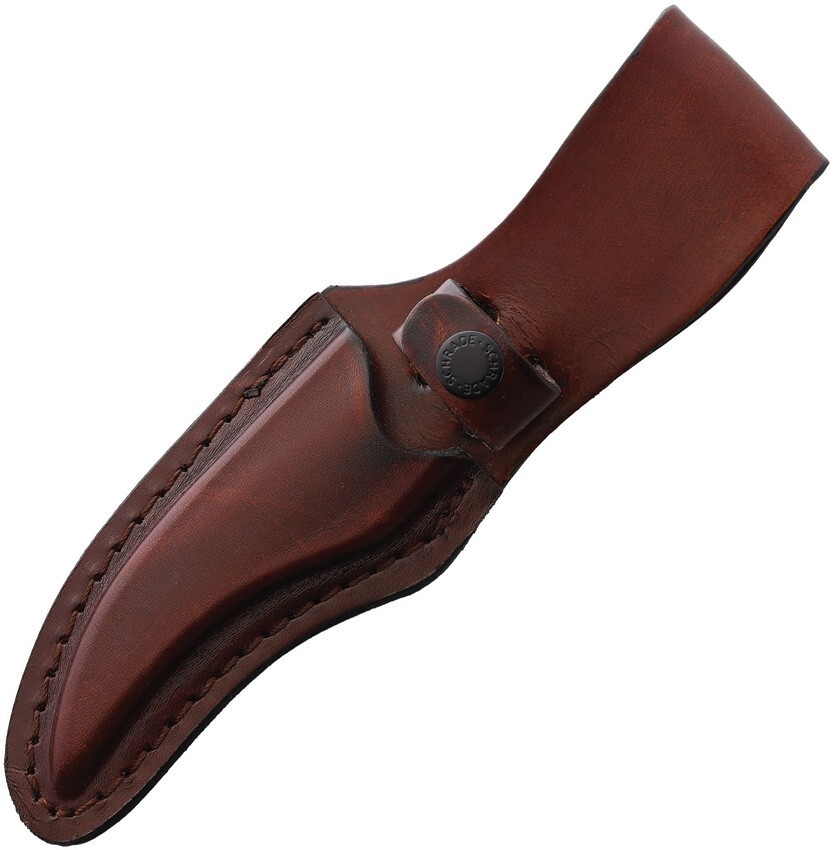 Schrade Old Timer Sharpfinger knife with Leather Sheath Hunter skinner ...