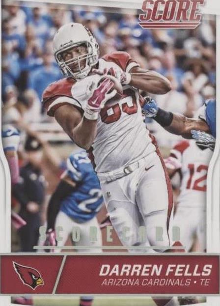 2016 Score - Darren Fells #8 Scorecard (RC) for sale online | eBay