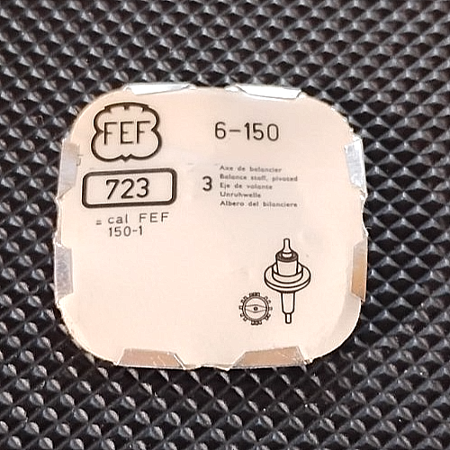 FEF Fleurier 150 Balance Staff watch part #723 "3" staffs each | eBay