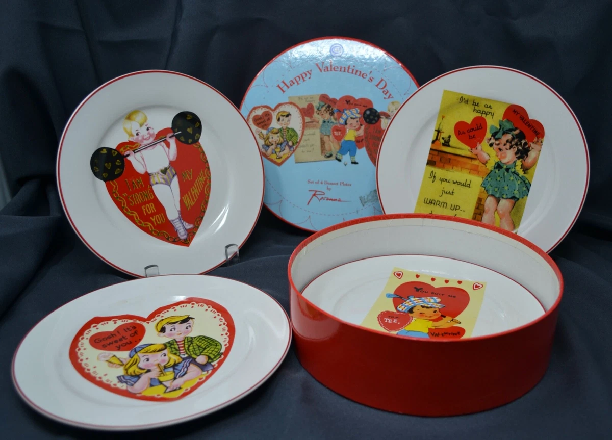 Valentine Plates And Dishes