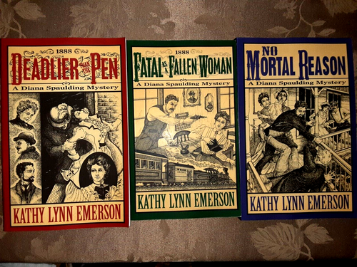 Deadlier Than the Pen : A Diana Spaulding Mystery by Kathy Lynn Emerson ...
