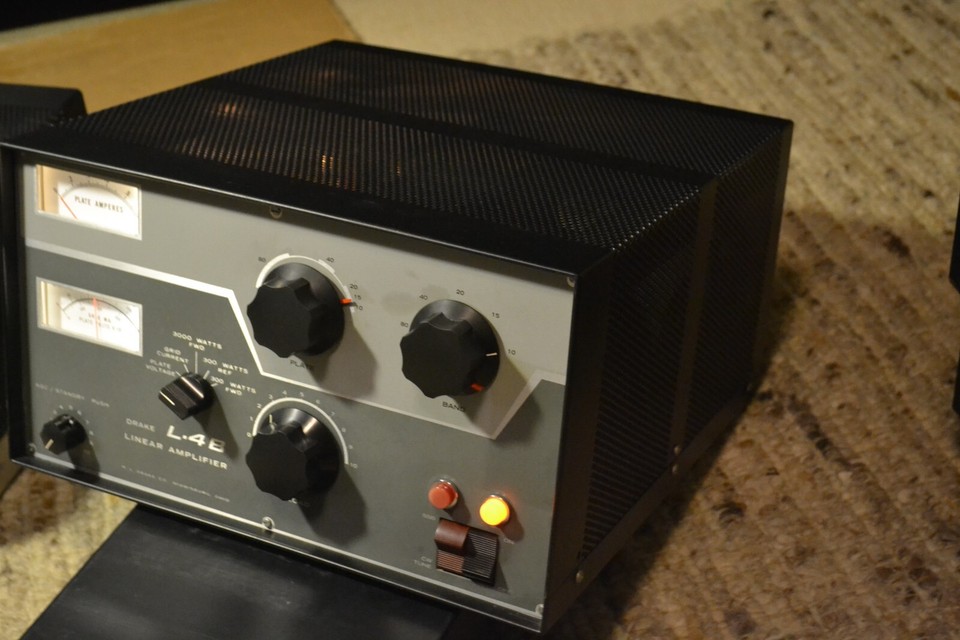Drake L-4B with Drake L-4PS - HAM HF Amplifier | eBay