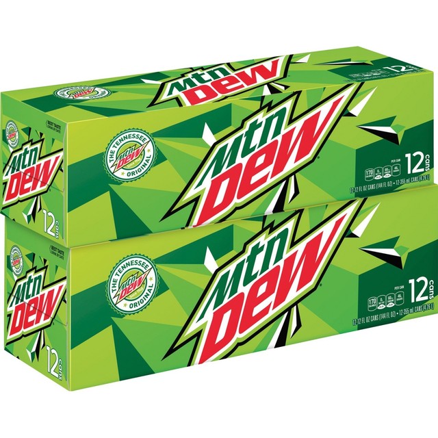 Mountain Dew Original Soda, 12 Fl Oz, Count for sale online | eBay