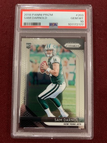 Sam Darnold 2018 Panini Prizm Rookie Card RC PSA 10 Gem Mt | eBay