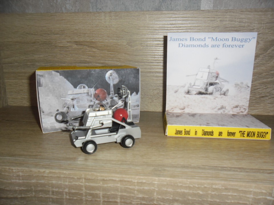 MOVIE CAR MOON BUGGY "DIAMONDS ARE FOREVER" JAMES BOND CODE 3 IN CORGI ...