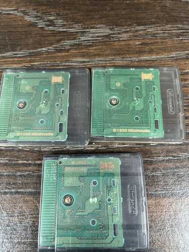 Nintendo Game Boy Color Games Lot of 3 GEX 3 / ZNIL Thunder Tanks ...