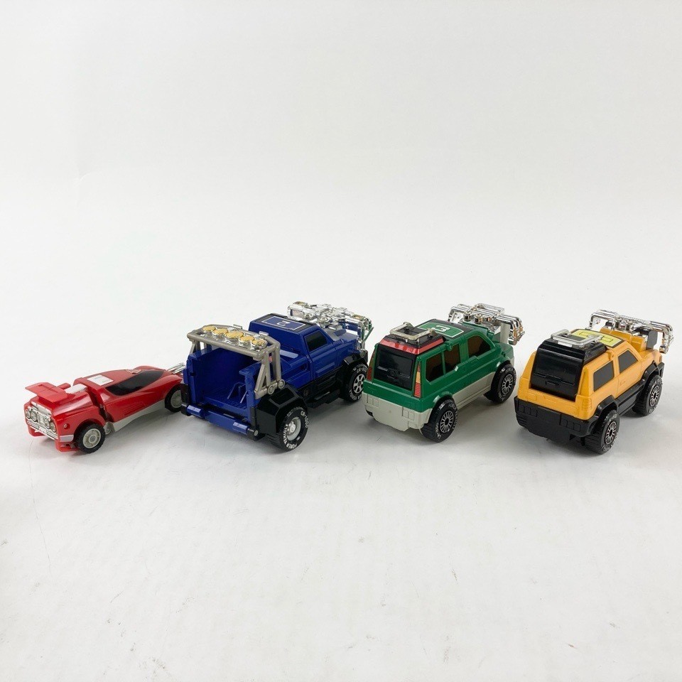 Gekisou Sentai Car Ranger DX RV Robo BANDAI Power Rangers Megazord ...