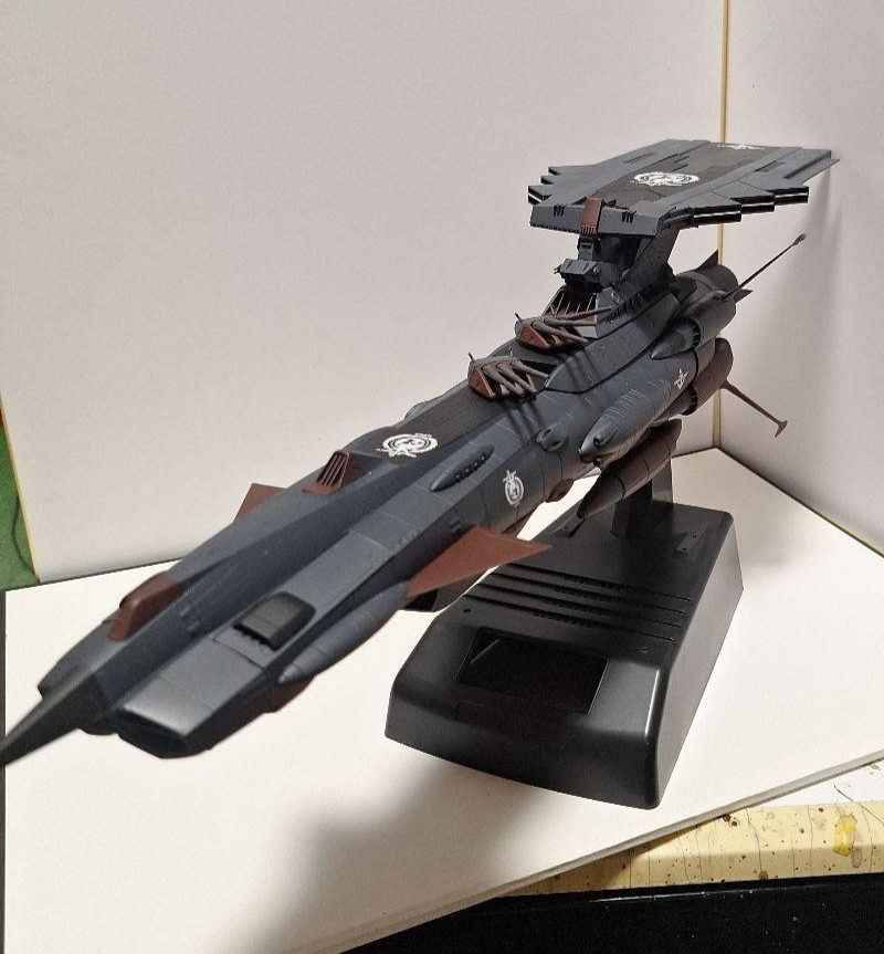Space Battleship Yamato Andromeda 1:1000 All Painted Model kit | eBay