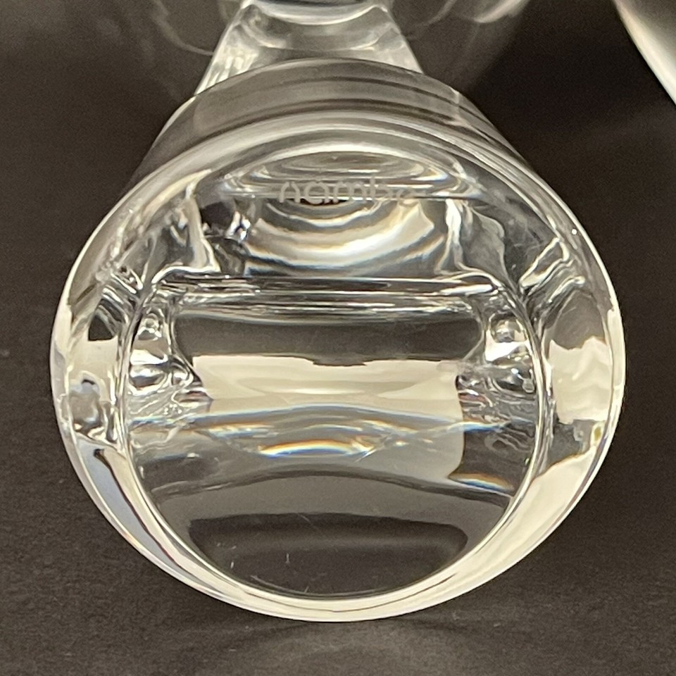 Modern Nambe Crystal Chill Water Goblet White Wine Glass Glass | eBay