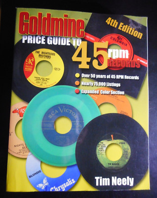 GOLDMINE price guide to 45 rpm 14th edition Book s/f Tim Neely 3" thick-NOS | eBay