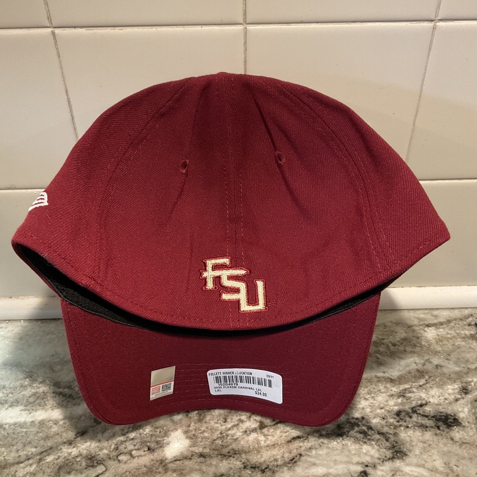 Florida State Seminoles NCAA New Era 39THIRTY Flex Hat Cap FSU Cardinal ...
