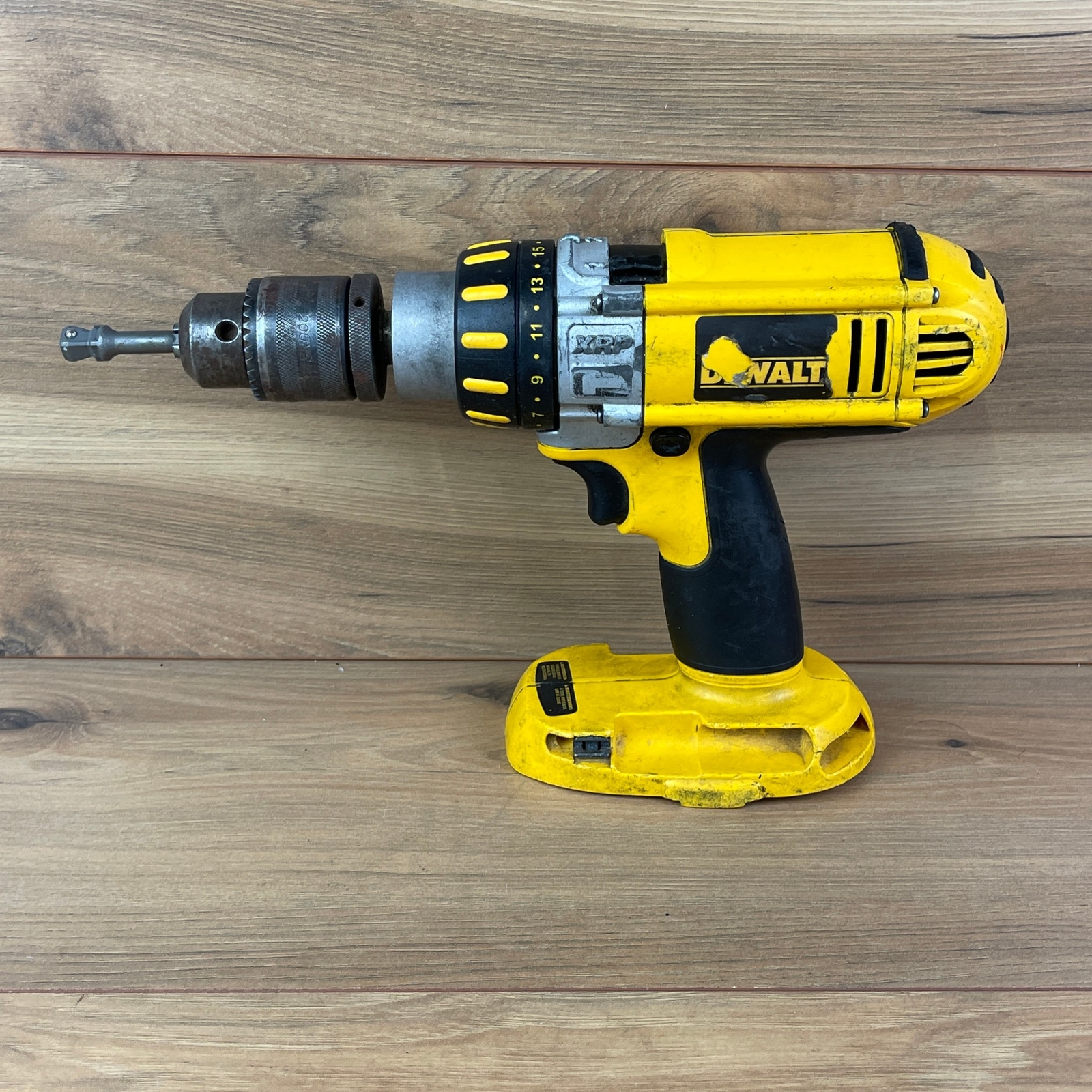 Dewalt XRP DC925 Yellow & Black 18-Volts Cordless 13mm Keyed Chuck ...