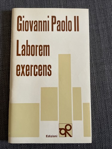 Laborem exercens, Giovanni Paolo II, Ed. O.R. 1981 | eBay