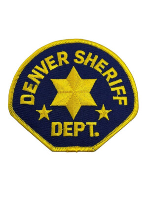 US Denver Colorado Sheriff Department Police Patch | eBay
