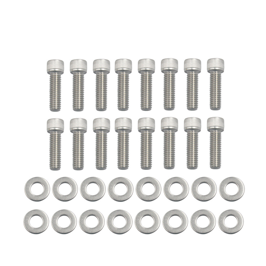 Big Block Chevy BBC Intake Manifold Bolts Stainless Steel Kit GM 396 ...