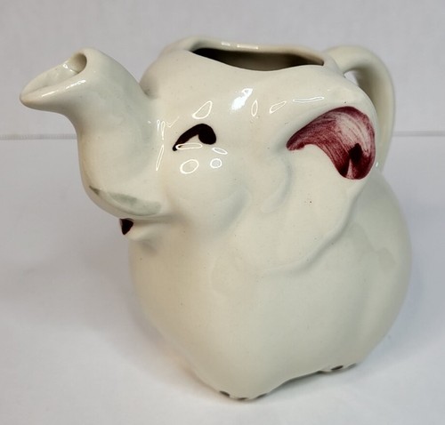 Vintage Shawnee Elephant Creamer Pitcher Ceramic Art Pottery Mid ...