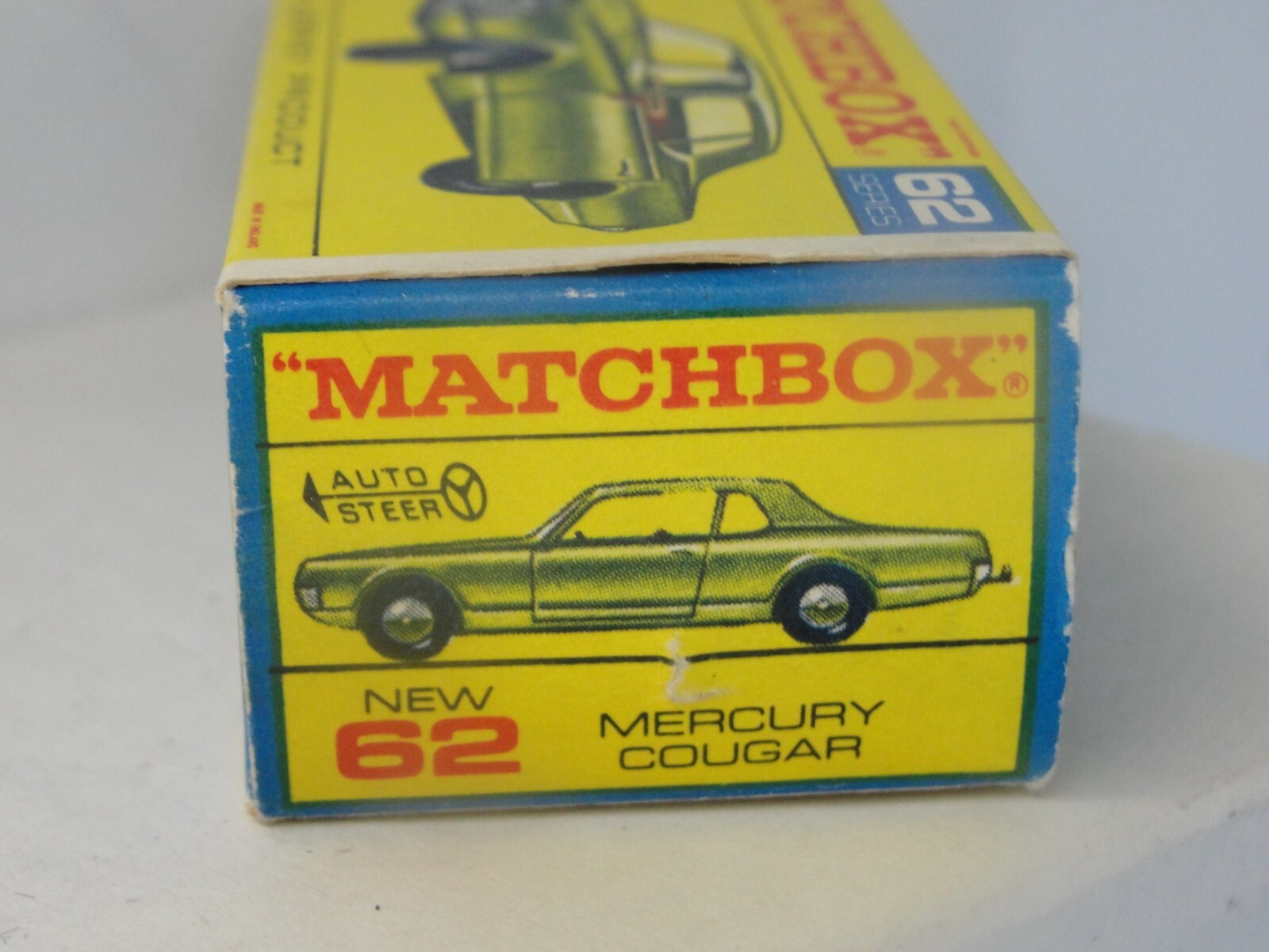 Lesney Matchbox MB 62 Mercury Cougar With F Type Box | eBay