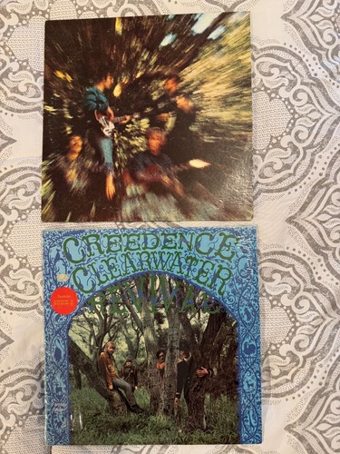 2 Creedence Clearwater Revival CCR Vinyl LP Record SELF TITLED & BAYOU ...