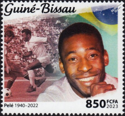 PELE 1940-2022 Brazil Footballer Legend/Football Sport Stamp #3 (2022 ...