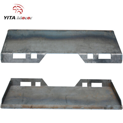 3/8" 1/4"/ 5/16" 1/2" Quick Attach Mount Plate Skid Steer Loader Bucket ...