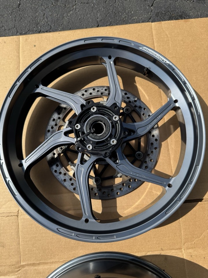 2017 - 2024 SUZUKI GSXR 1000 R Core Moto WHEEL SET FRONT REAR RIMS | eBay