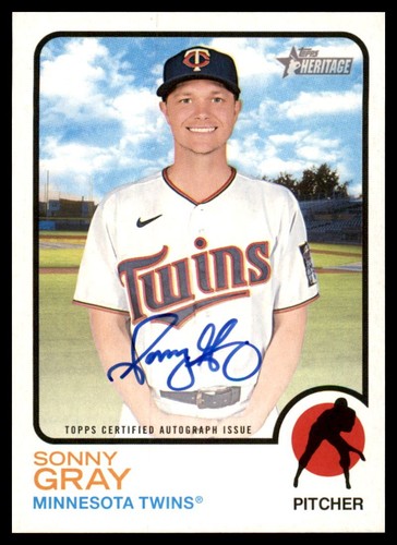 2022 Topps Heritage High Number - Real One Autographs Sonny Gray #ROA ...