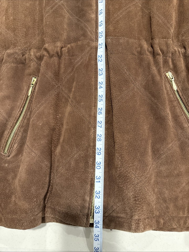 Middlebrook Park women Brown Jacket shell Genuine Leather size L ...
