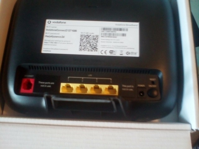 Vodafone Fibre Broadband WiFi Modem Router HHG2500 online kaufen | eBay