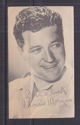 DENNIS MORGAN, AMERICAN ACTOR, c1950 ppc., signed, used. | eBay