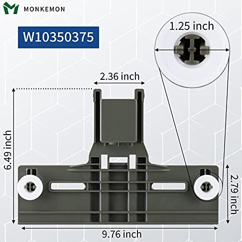 2 Packs W10350375 UPGRADED Dishwasher Replacement Top Rack for kenmore ...