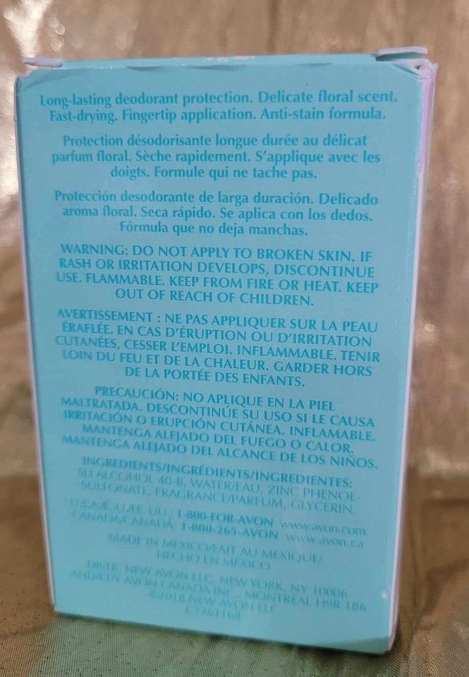 Avon PERFUMED LIQUID DEODORANT Pack of 2 ~ FULL SIZE/NIB ~ NEXT DAY ...