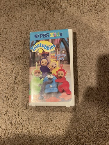 Teletubbies-Funny Day, Clamshell VHS Tape 1999 PBS Kids Untested ...