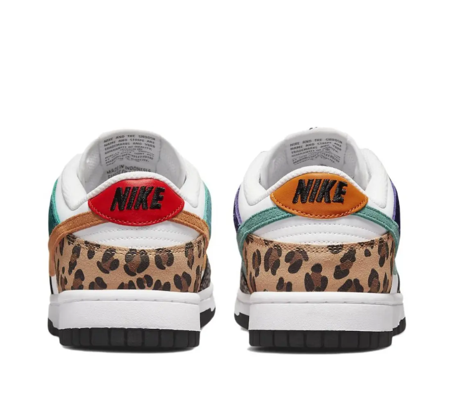 Nike Dunk Low 'Safari Mix' Trainers DN3866-100 Women's Shoes | eBay