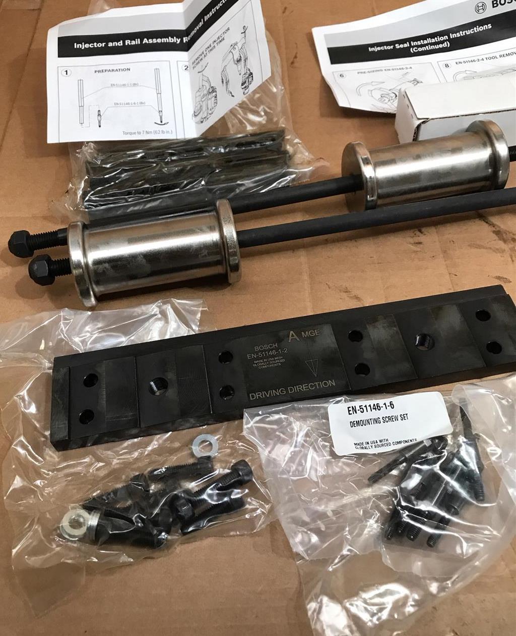 New GM EN-51146 EN-51146-2 Fuel Injector & Rail Removal Installer Full ...