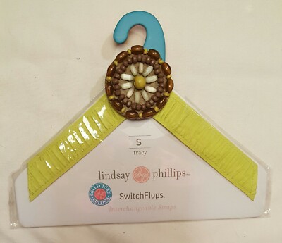 Lindsay Phillips SwitchFlop .. NEW Tracy STRAP .. Sz Sm ..fits 5, 6 ...