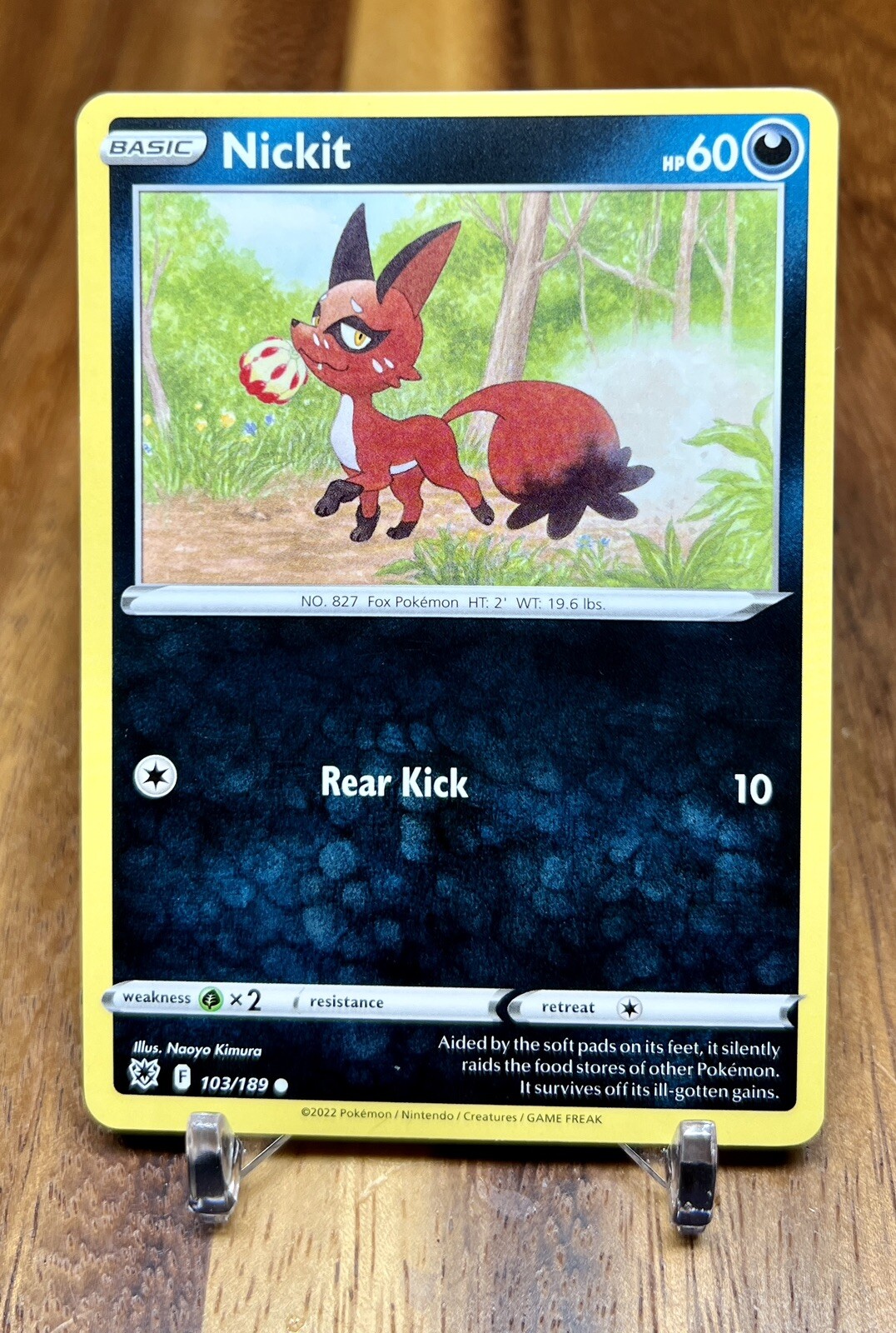 Nickit 103/189 Non Holo SWSH Astral Radiance Pokemon Card NM | eBay