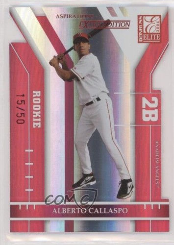 2004 Donruss Elite Extra Edition - Aspirations Die-Cut #242 Alberto ...