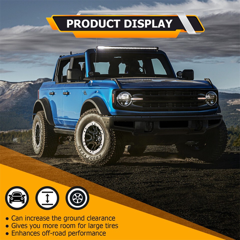 2" Lift Kit for Ford Bronco 4WD 2021-2022 2023 2024 | eBay
