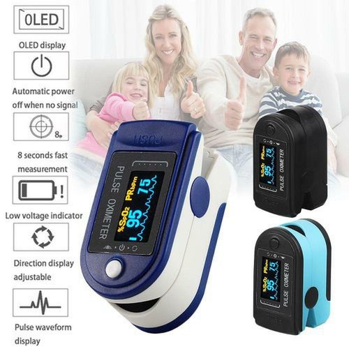 AMAZON BEST CANADA Finger Pulse Oximeter Blood Oxygen HEART RATE ...