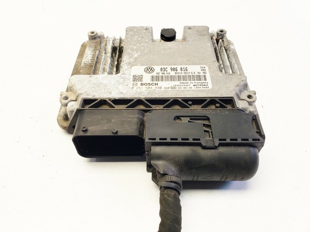 Volkswagen Golf VI 2010 Petrol Engine Control Unit Module ECU 03C906016 ...